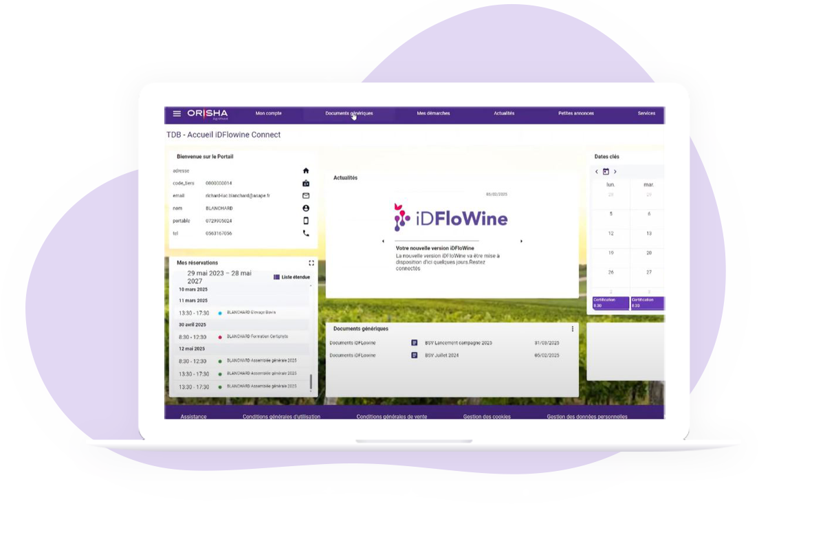 Plateforme de services pour les viticulteurs | iD Systemes